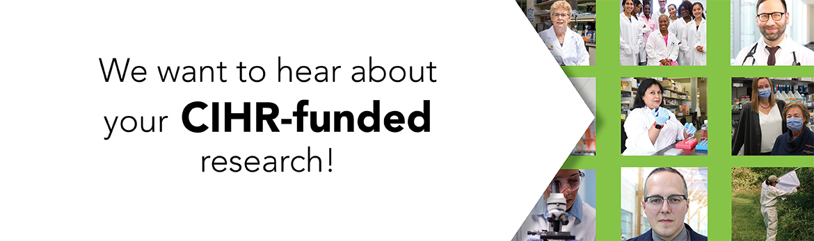 Welcome to the Canadian Institutes of Health Research - CIHR